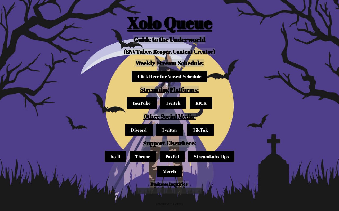 Xolo Queue's Social Media